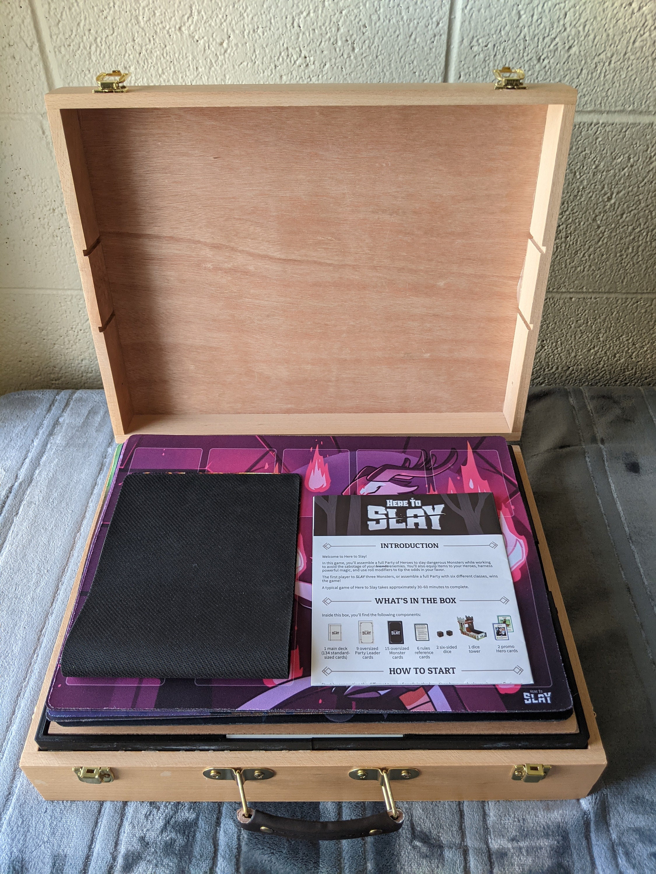 Engraved Here to Slay Box and Insert the Best Storage - Etsy