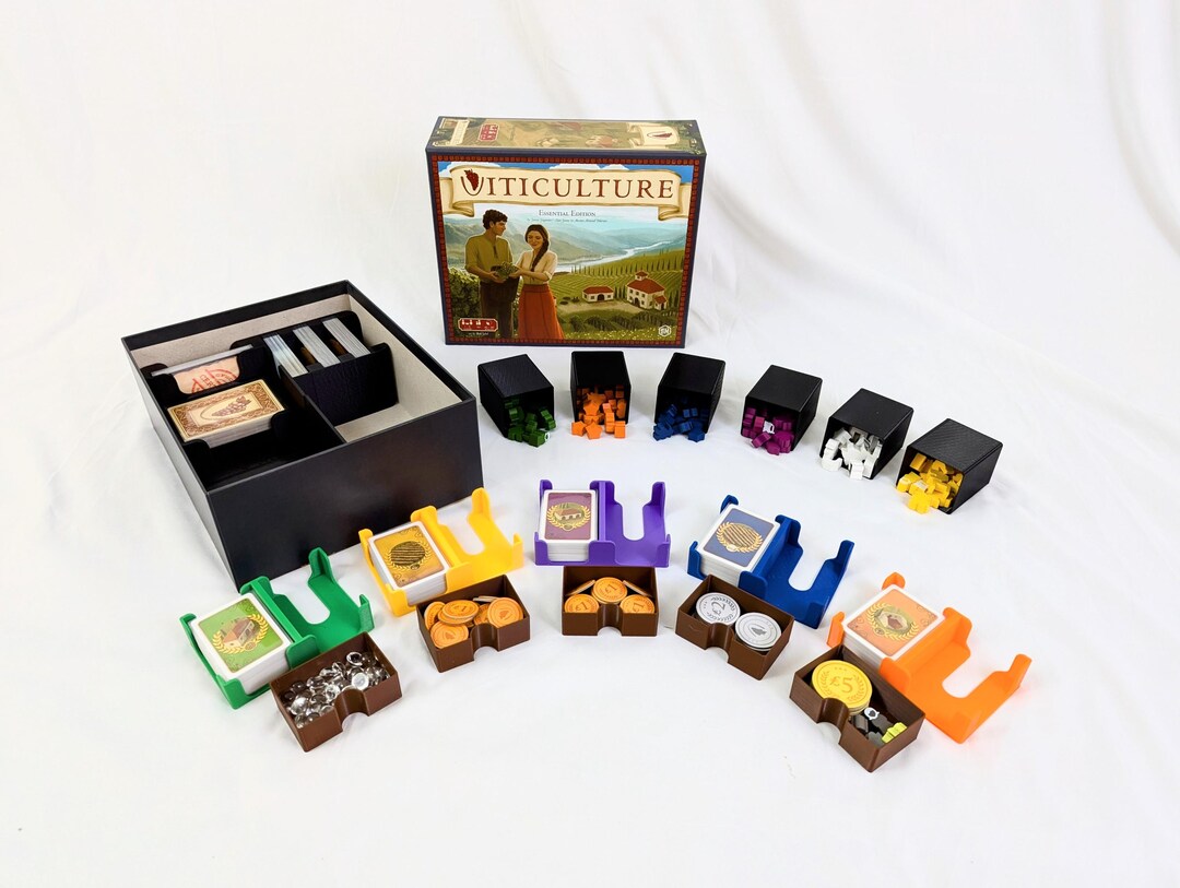 3D Printed Viticulture + Tuscany Insert and Organizer - Etsy