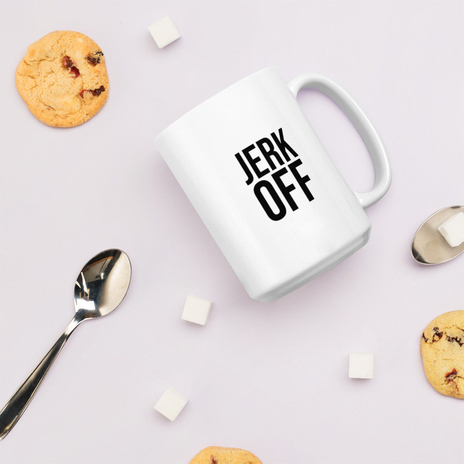 Jerk Off Mug Vulgar Coffee Mug Ts For Him Ts For Her Etsy