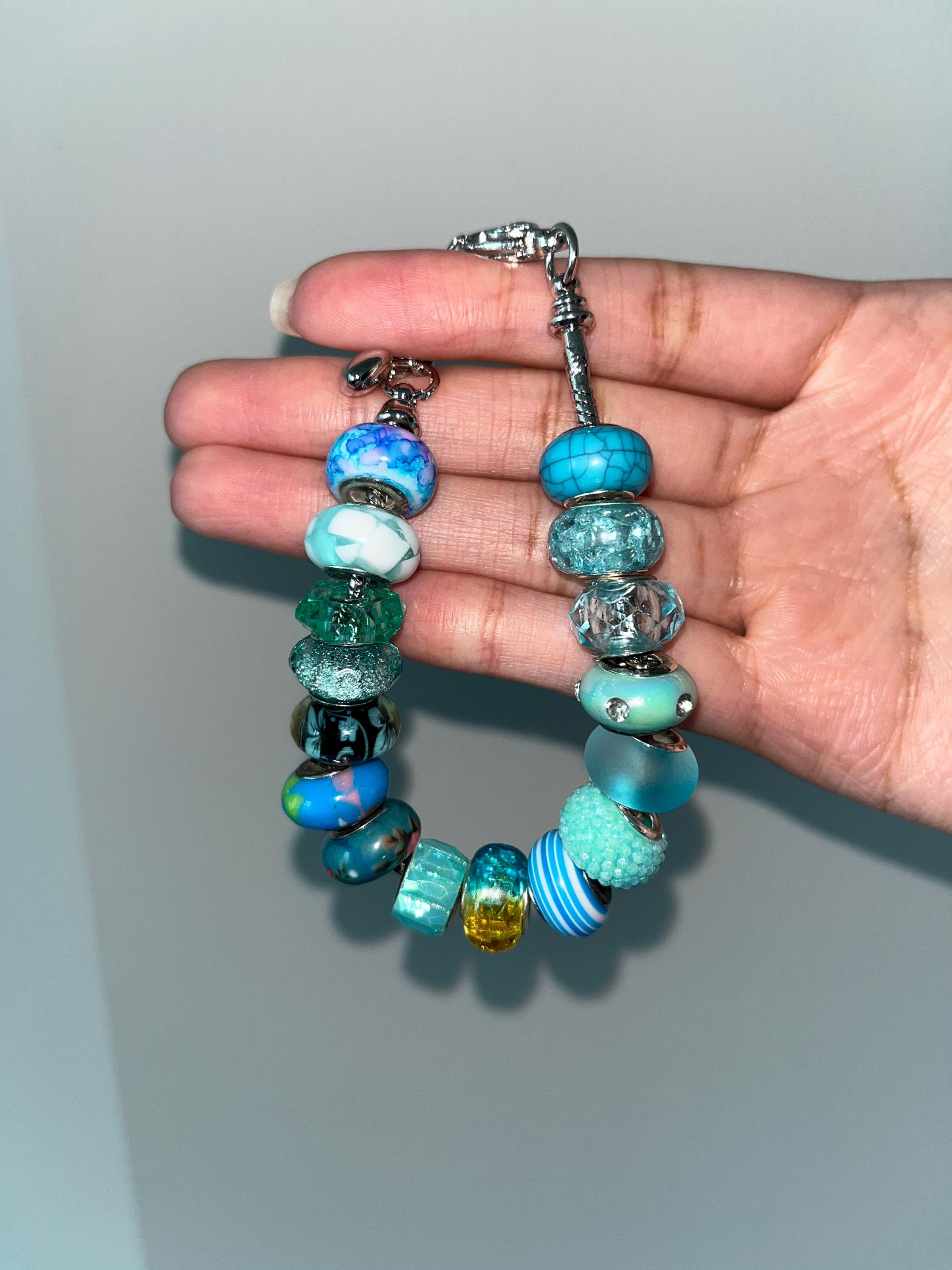European Charm Bracelet, Pandora Style Bracelet, Charm Bracelets ...