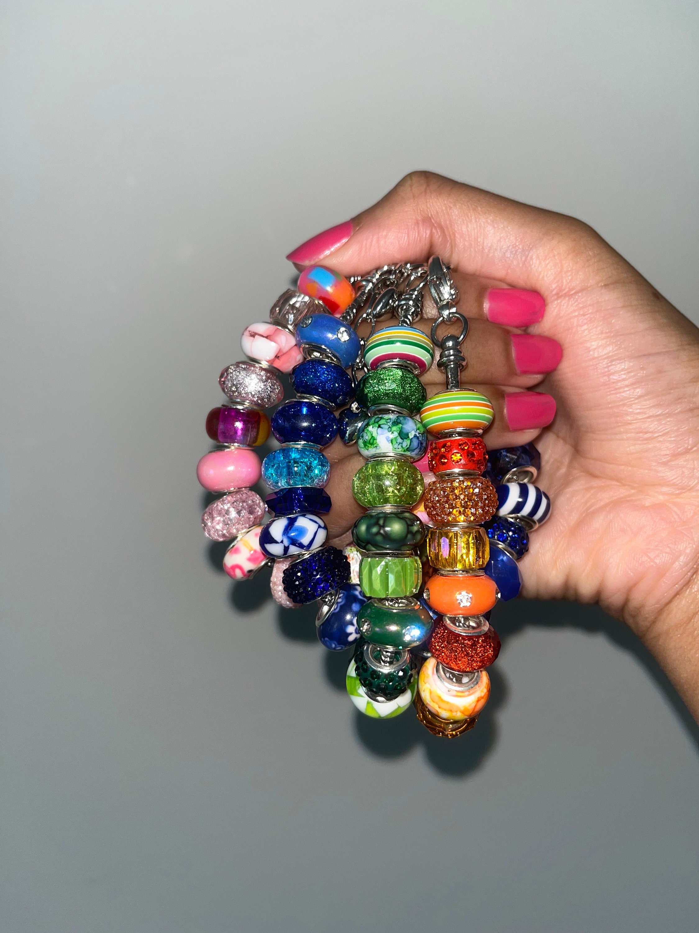 European Charm Bracelet, Pandora Style Bracelet, Charm Bracelets ...