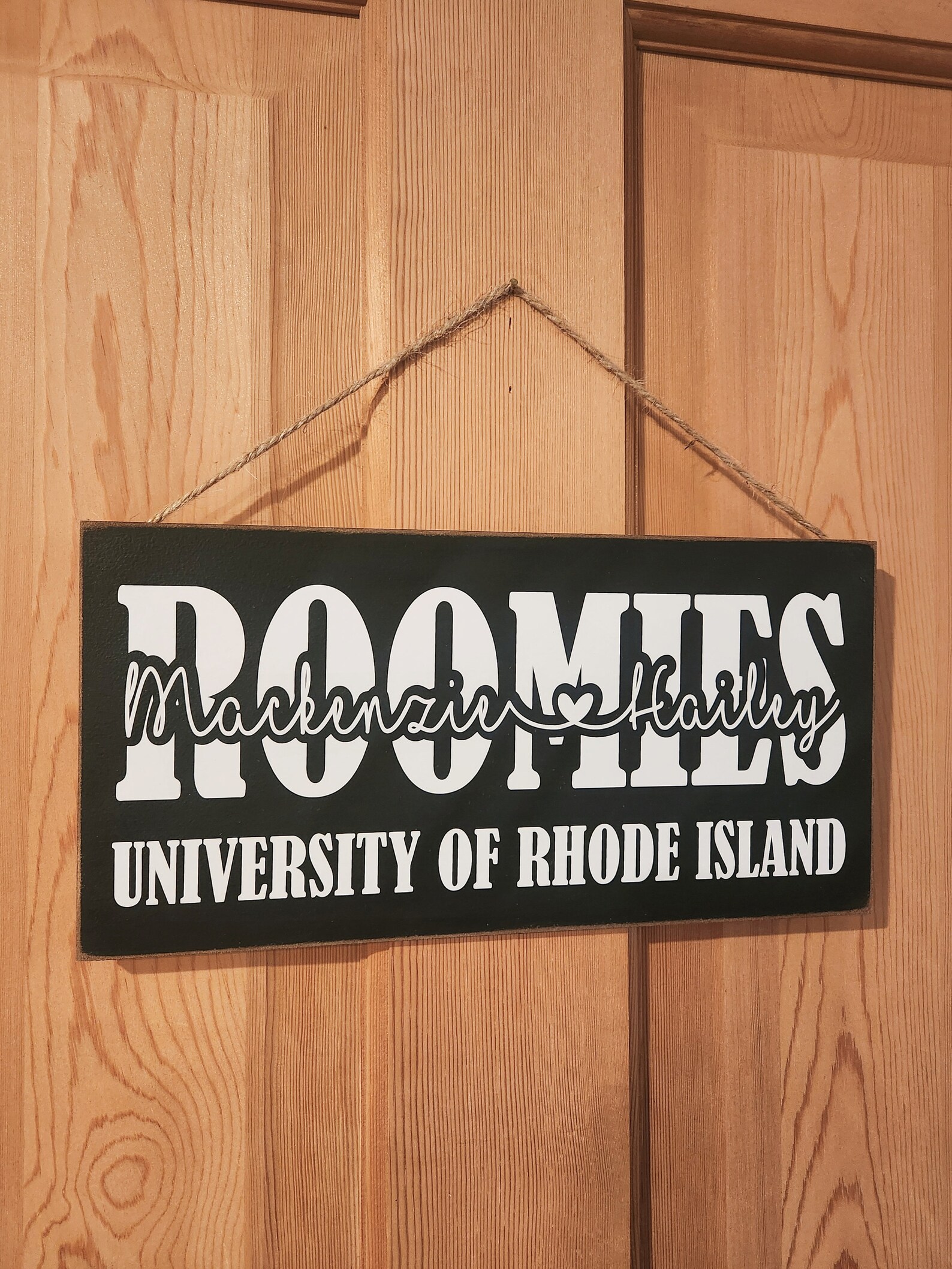 Personalized College Dorm Sign | Roomies, Sorority, Fraternity Decor - Etsy