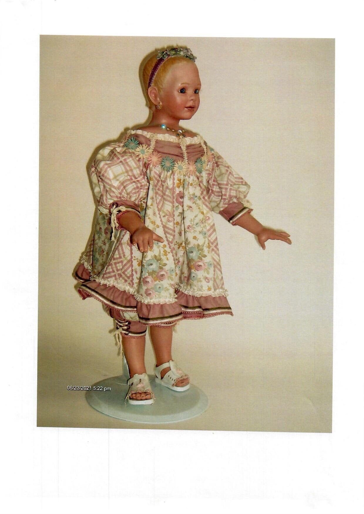 Biscuit Porcelain Doll Rosalind OOAK unique Piece Handmade - Etsy UK