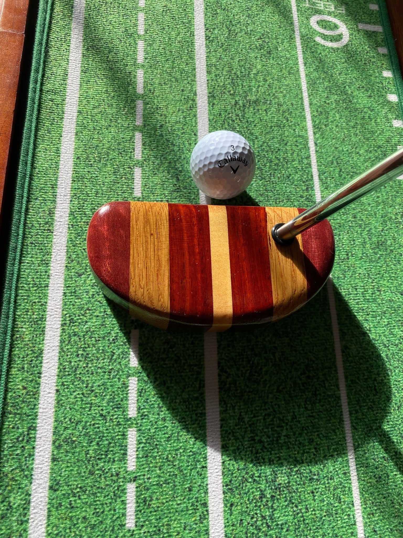 Left Handed Golf Putter - Wood Putter - Best Golf Gift - Golf Present ...
