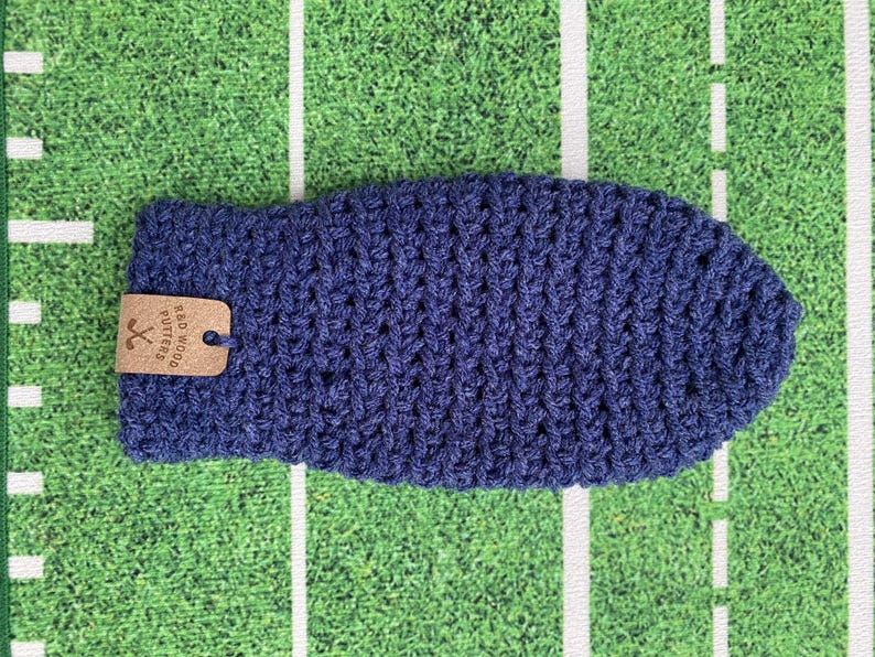 Golf Putter Head Cover - Golf Head Cover - Golf Gift - Mallet Cover ...