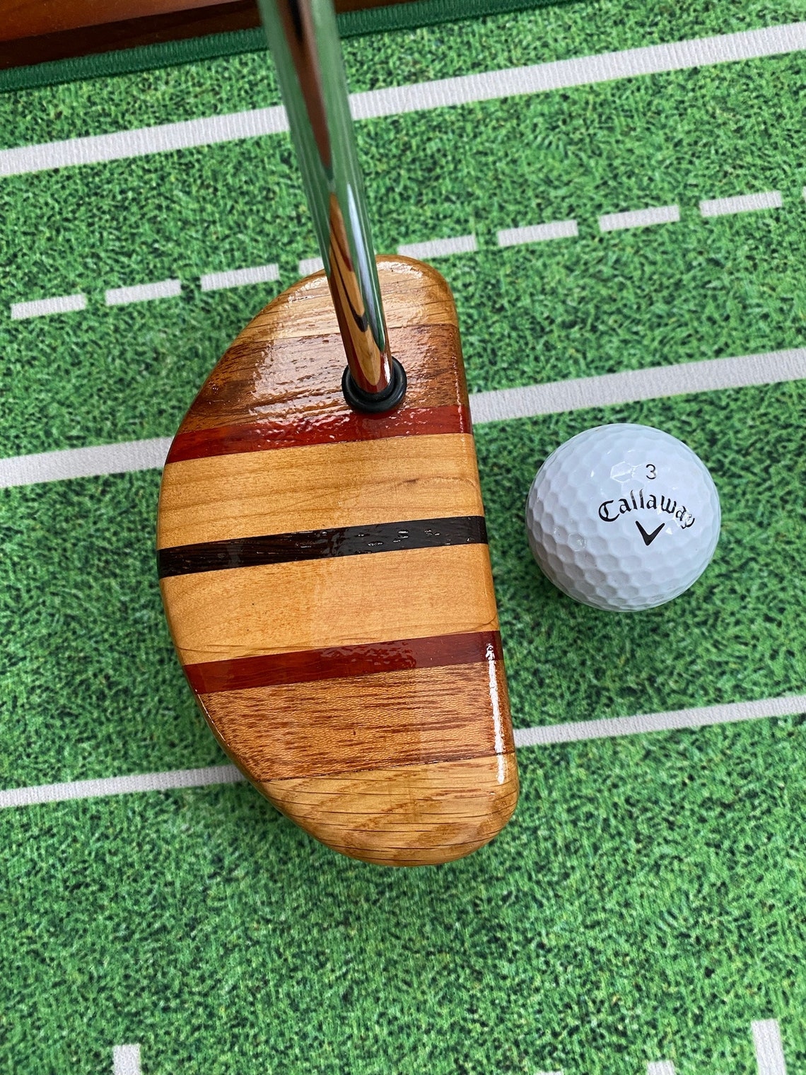 Golf Putter - Wood Putter - Best Golf Gift - Golf Present - Groomsman ...