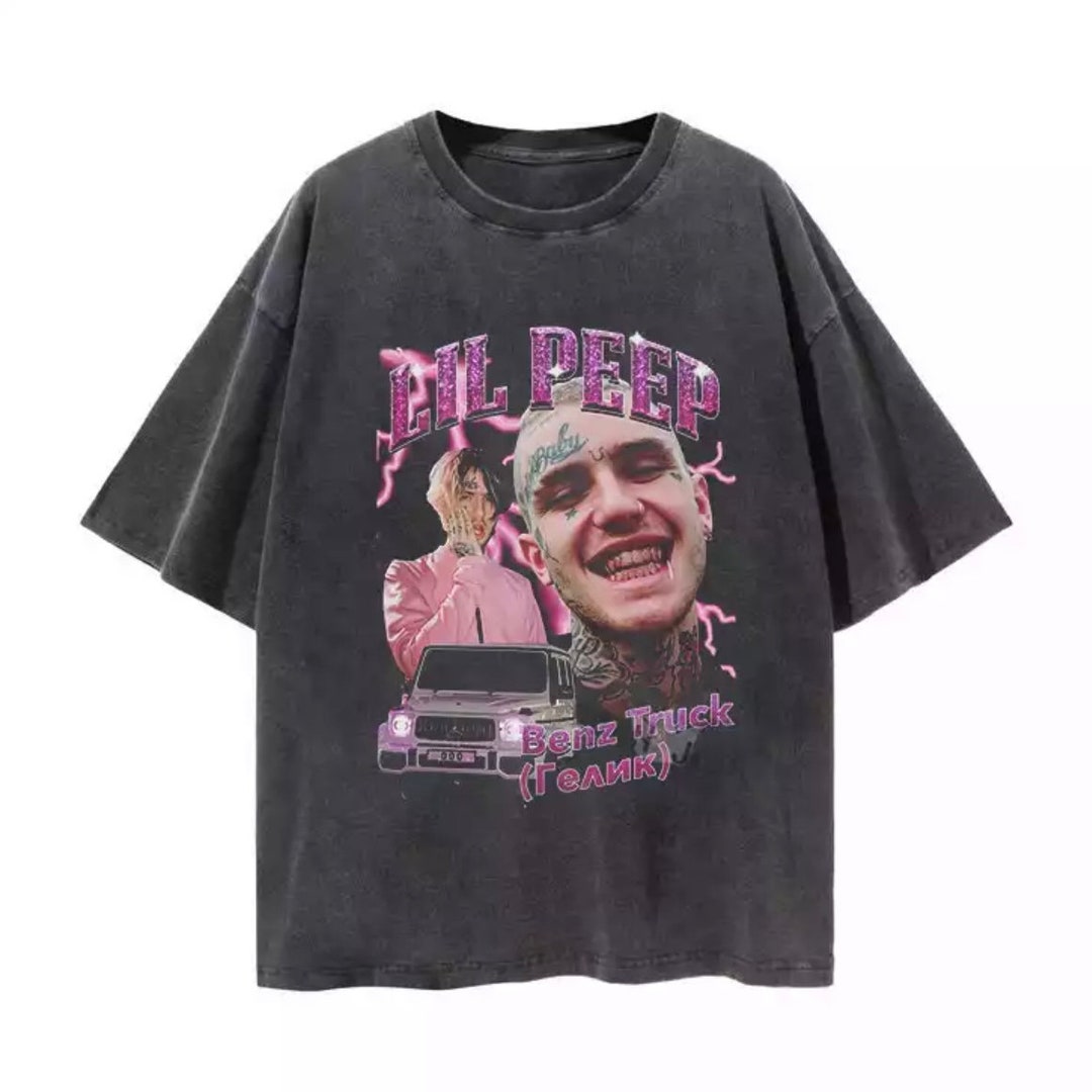 Vintage 90s Hip Hop T-shirt: Lil Peep Retro Washed 100% - Etsy