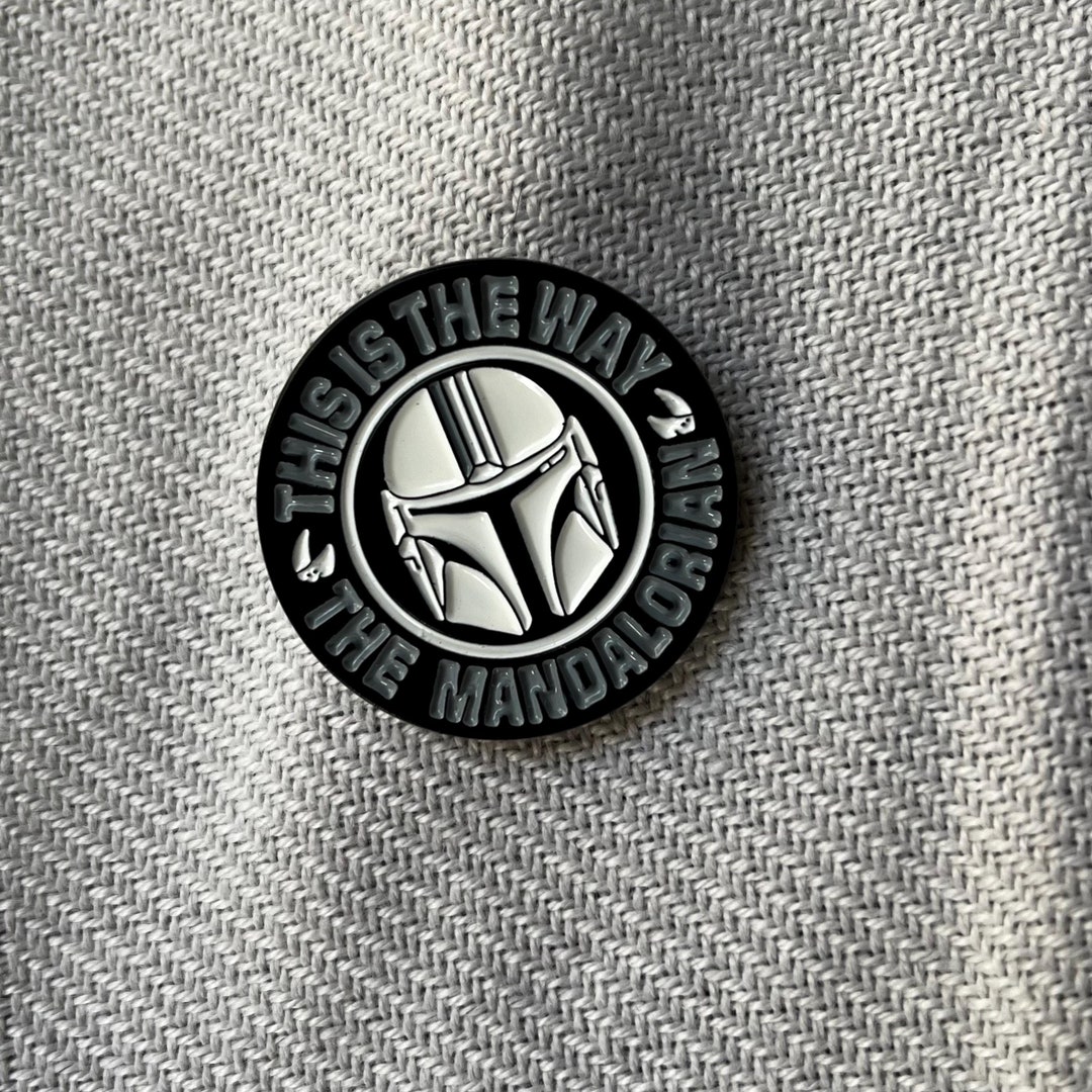 Mandalorian Enamel Pin This is the Way, Star Wars Accessories ...