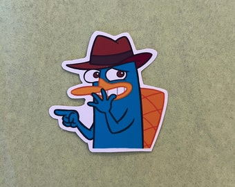 Phineas and Ferb Car Decal - Etsy