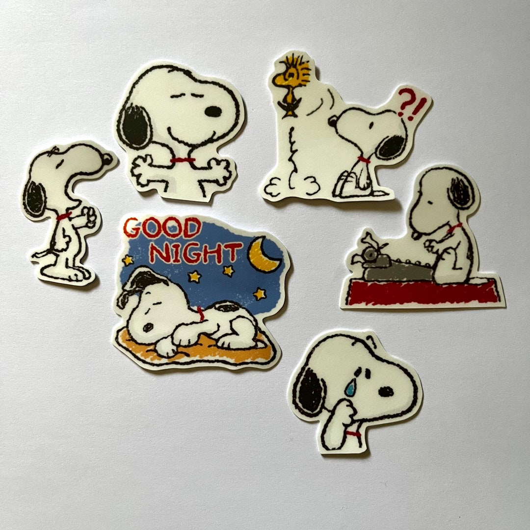 Snoop Sticker, Black White Dog Sticker, Charlie Sticker, Beagle Sticker ...