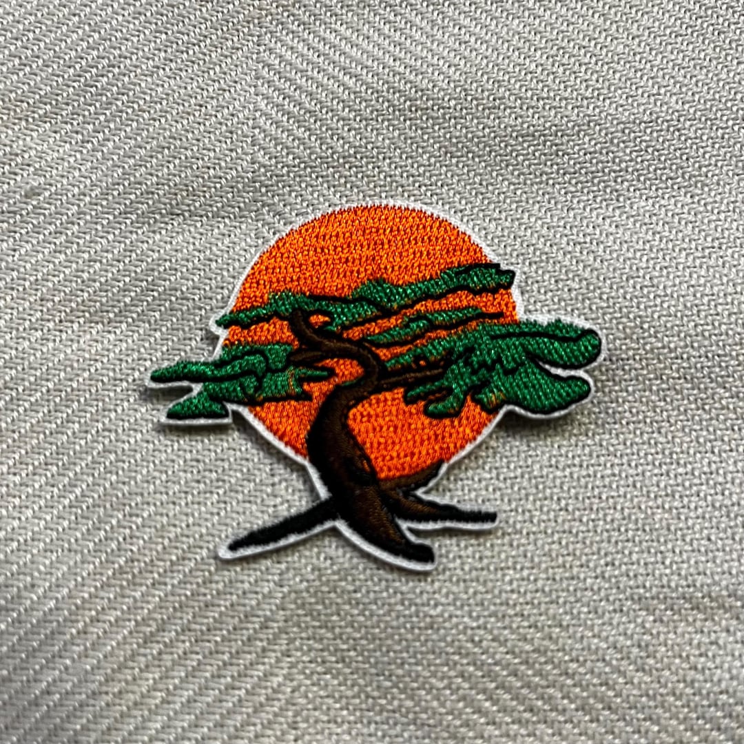 Karate Kid, Miyagi-do Karate Patch Iron on Patch, Retro Embroidered ...