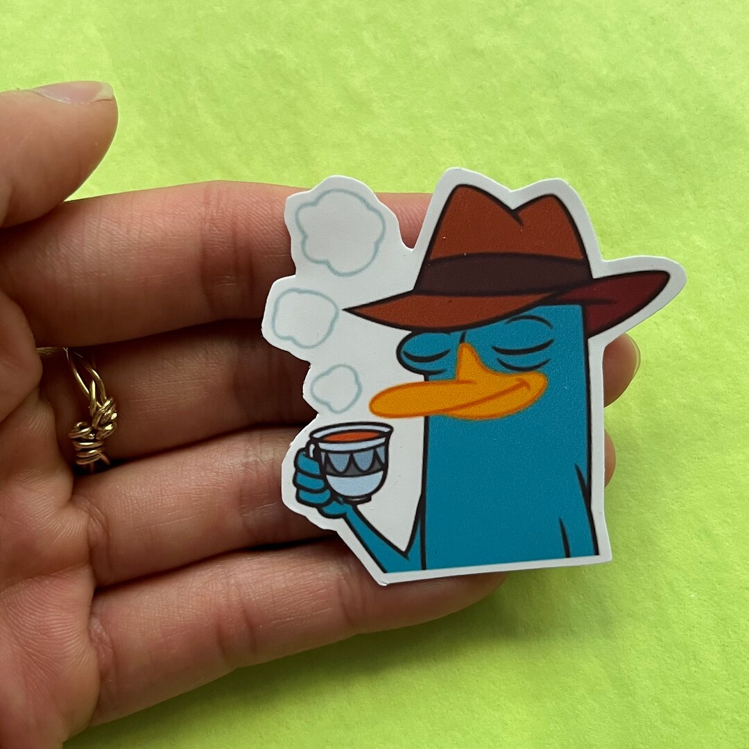 Large Perry the Platypus Stickers Agent P Stickers for Bullet ...