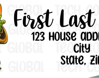 30 Personal Address Label Cartoon Ladybugs bx 470 - Etsy