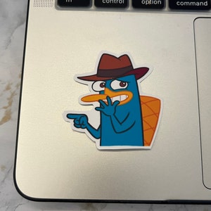 Perry the Platypus Sticker, Phineas and Ferb Sticker, Journal ...