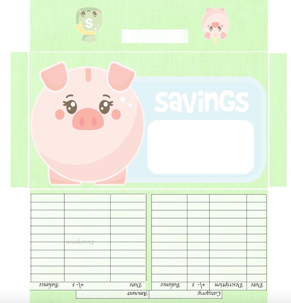 Savings Cash Envelope Printable - Etsy