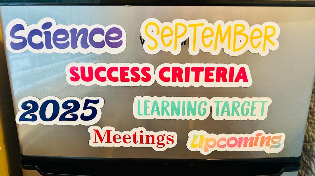 Magnetic Whiteboard Word Tiles for Home, School, or Office– Interactive ...