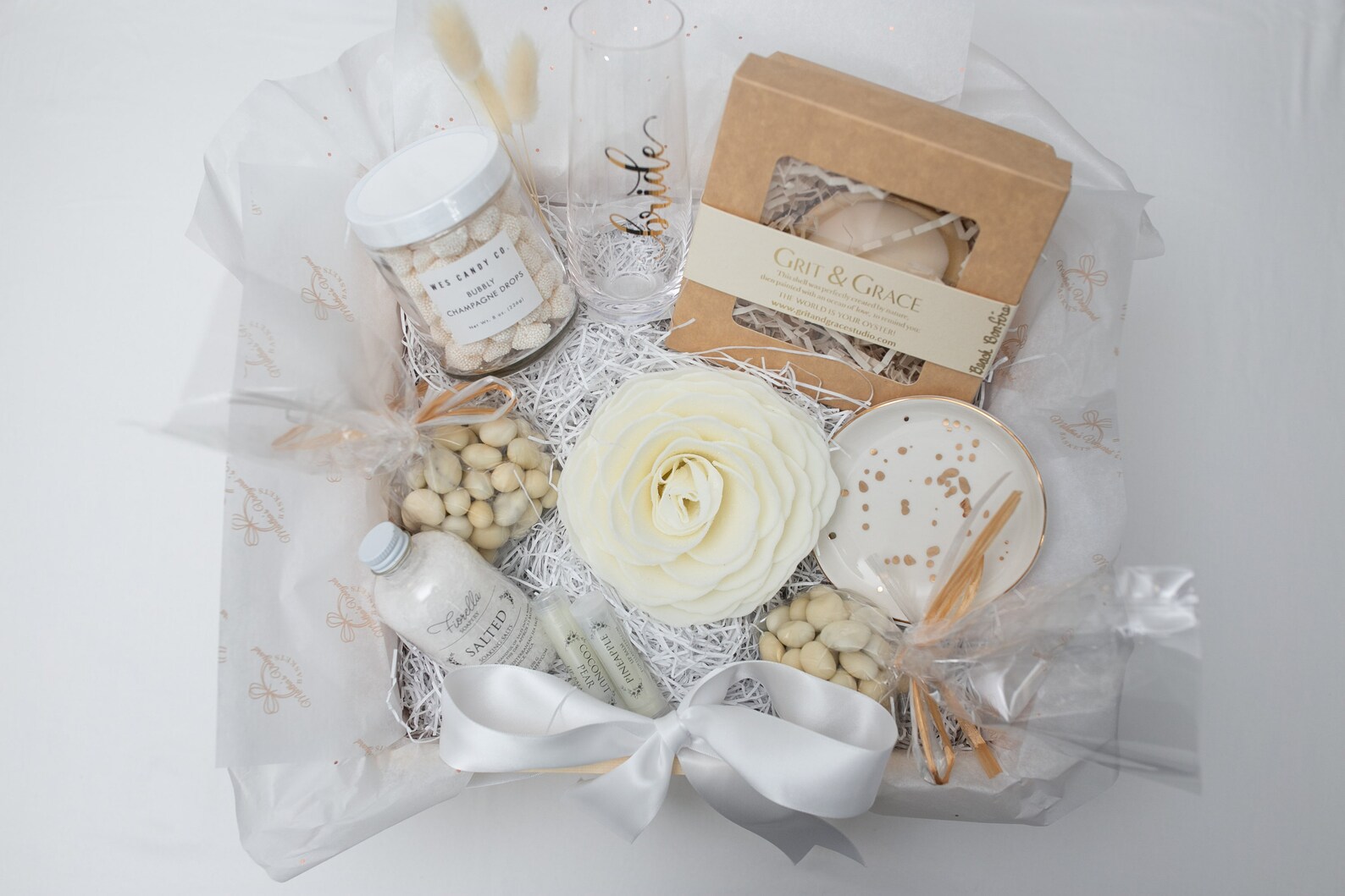 Bride to Be Gift, Luxury Bridal Gift Basket, Gift for Future Bride ...