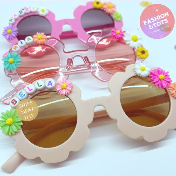Flower Sunglasses - Etsy