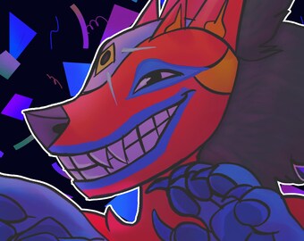 Furry Icon Fursona Pfp FURRY COMMISSION - Etsy