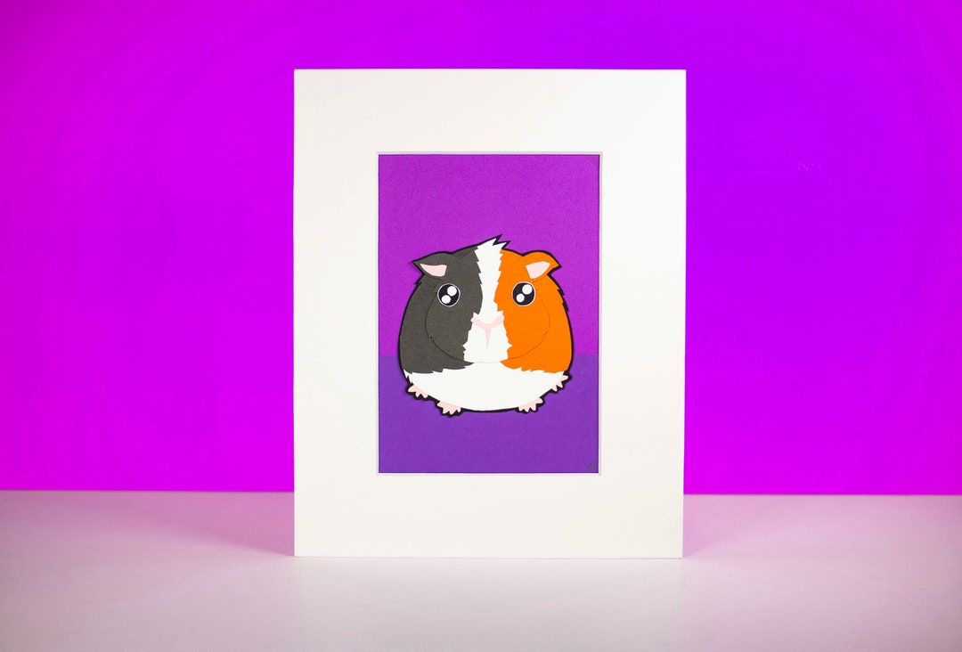 Original Gerbil Hand-cut Paper Illustration - Etsy