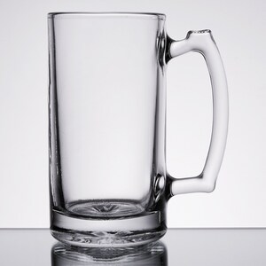 Personalized Glass Beer Mug 25oz - Create Your Own Design | Beer Glass ...