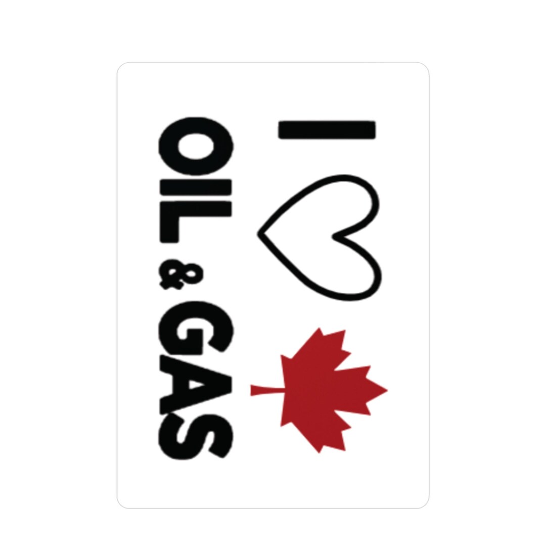 Oil and Gas Vinyl Stickers, Alberta Texas Economy Stickers, Energy ...