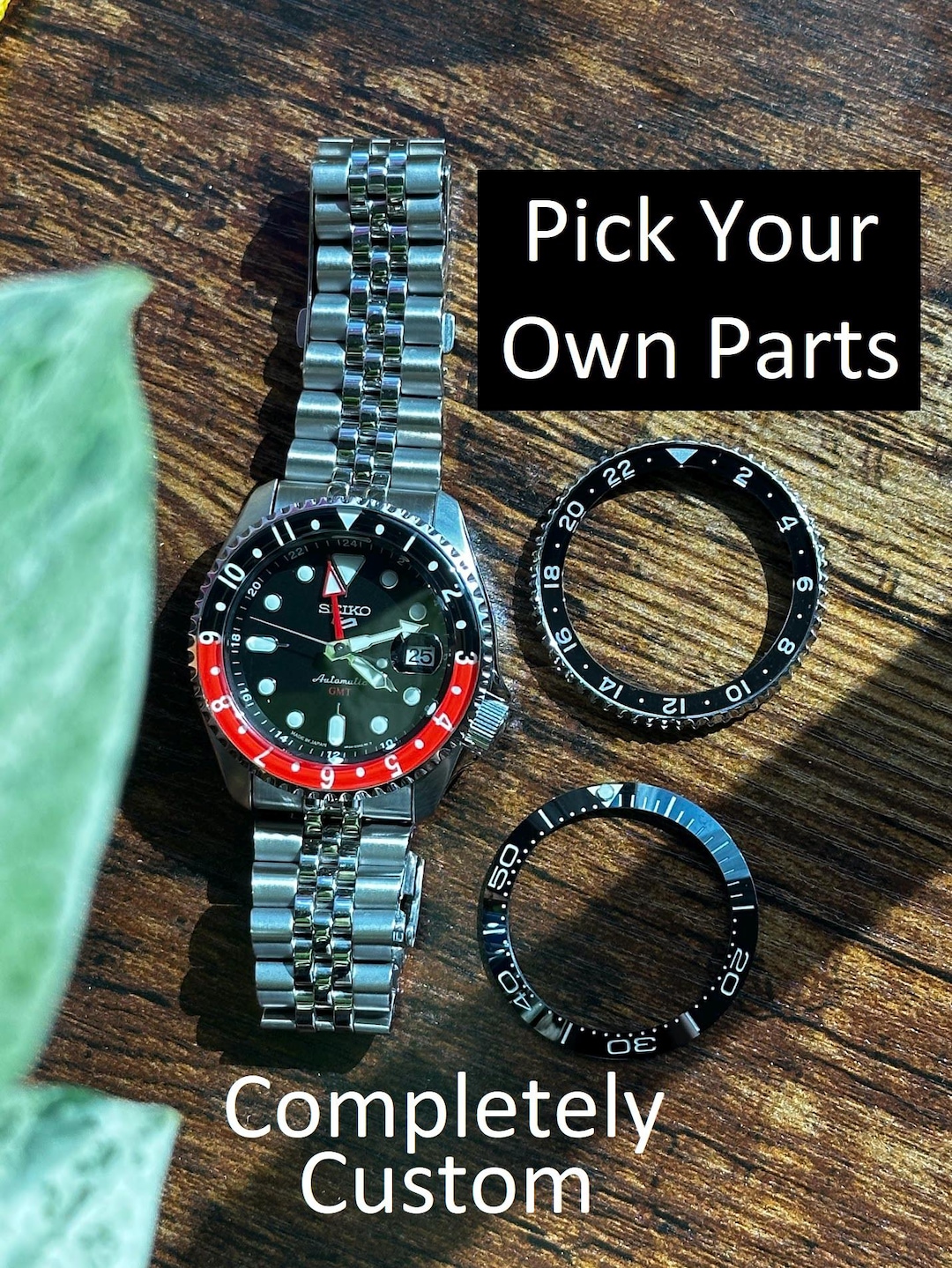 Custom Seiko SSK GMT Dive Watch Build Service - Etsy