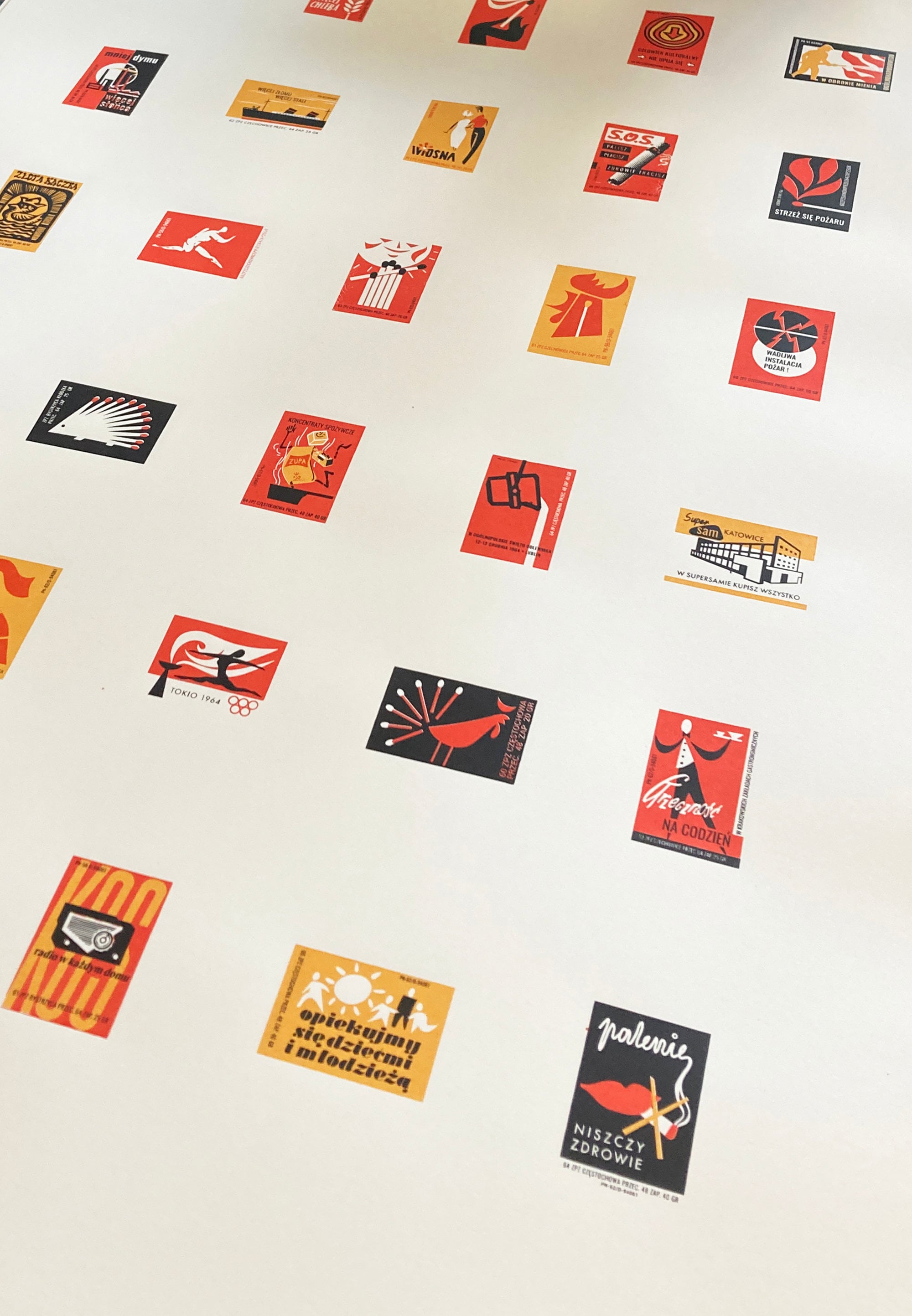 Matchbox Labels Poster / Labels Poster / Silkscreen / Handmade ...