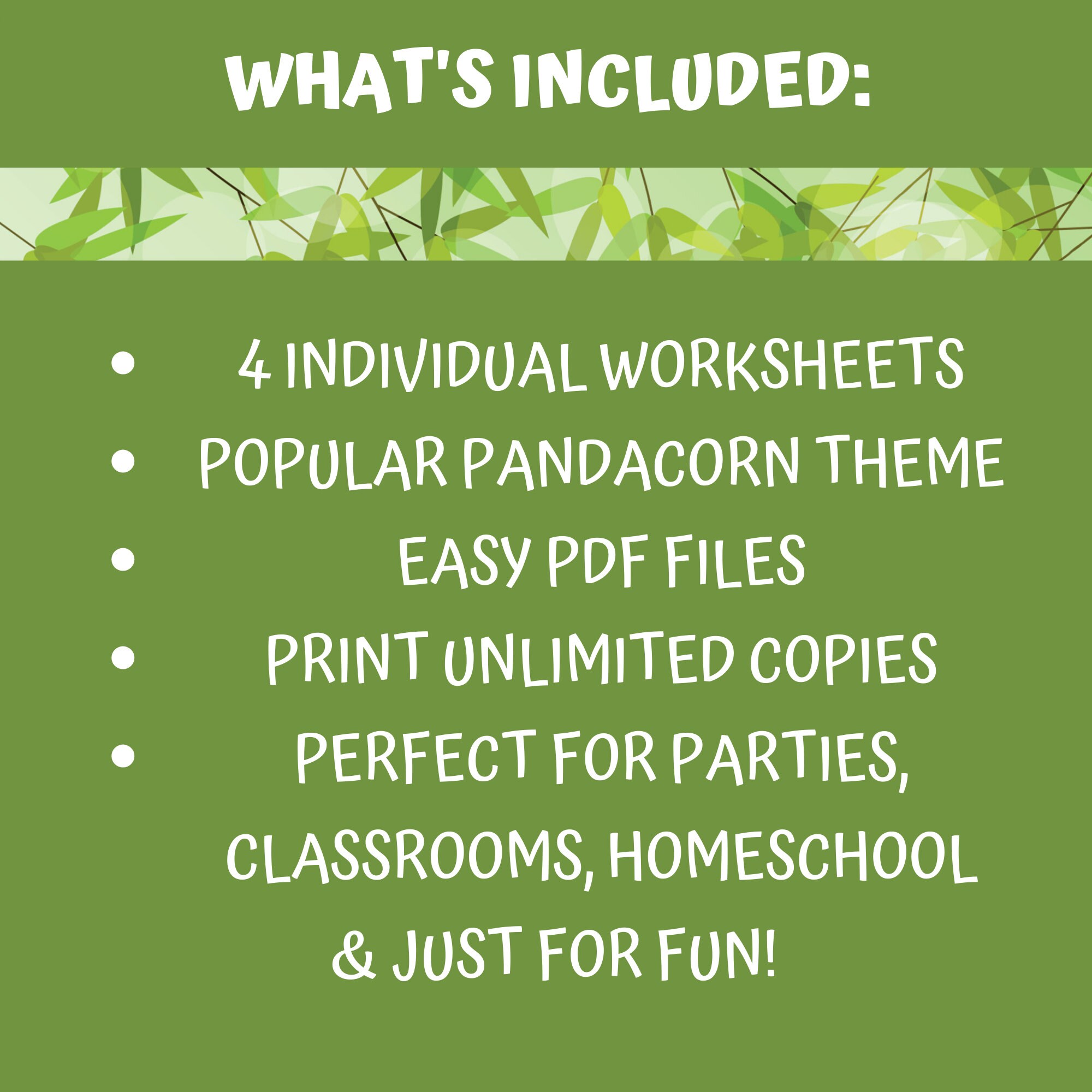 Pandacorn Coloring Sheet Bundle 5 Sheets - Etsy Australia