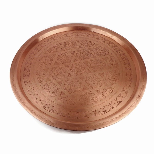 Large Copper Tray - Etsy