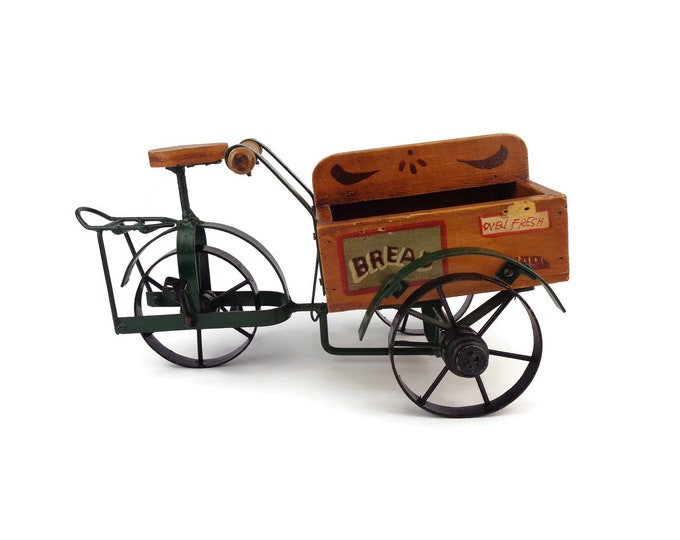 Fresh Bread Display, Bakery Bread Cart, Miniature Bread Box, Miniature ...