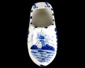 Delft Blue Ceramic Shoe Handpainted Delft Ceramic Shoe - Etsy