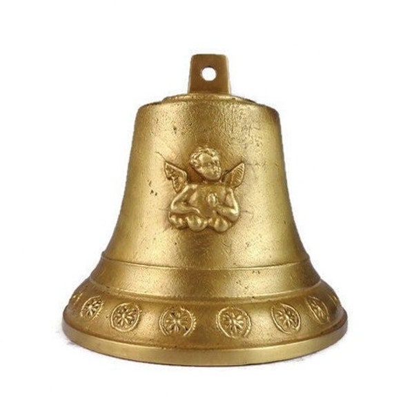 Antique Brass Church Bell - Etsy