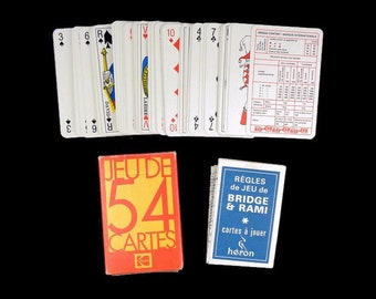 Canasta Boxed Card Set 1950s Whitman Vintage Cards - Etsy