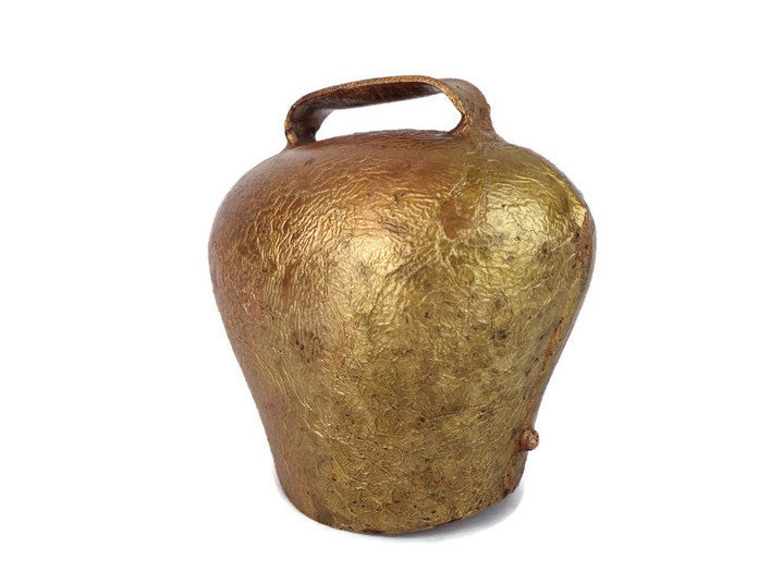 Antique Cow Bell Vintage Cow Bell Brass Cow Bell - Etsy