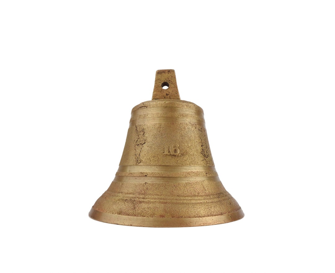 Antique Bronze Bell, Classic Bronze Bell No16 - Etsy