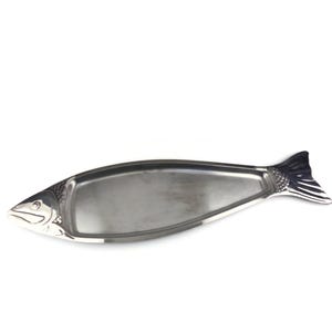 Vintage Fish Serving Tray, Large Fish Serving Plateau, Salmon Serving ...