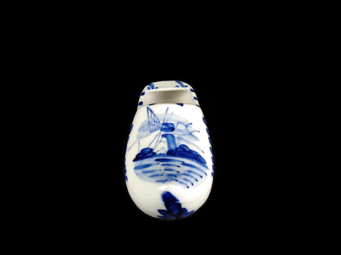 Delft Blue Ceramic Shoe Handpainted Delft Ceramic Shoe - Etsy