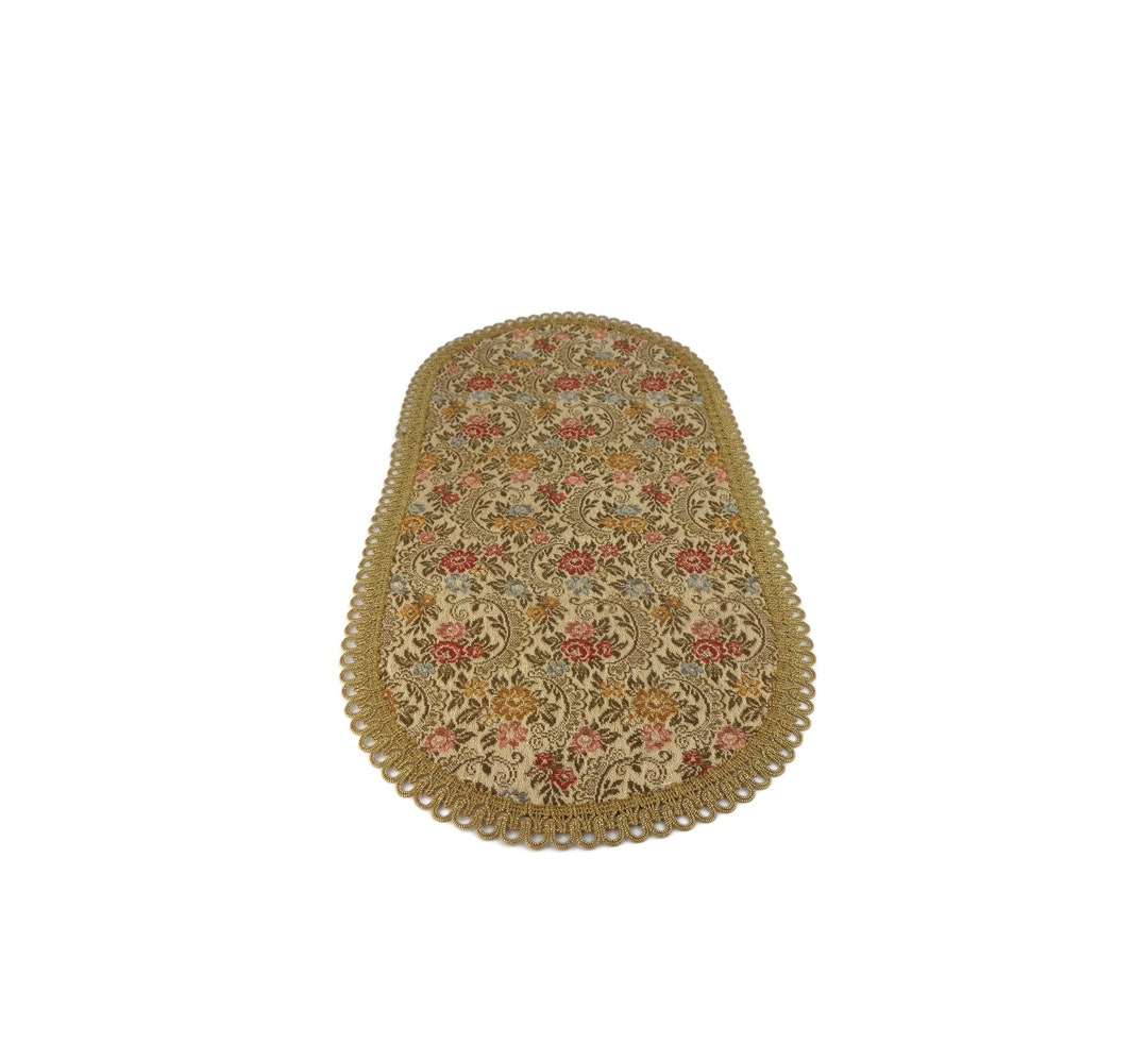 Antique Table Runner, Handmade Table Runner, Vintage Table Scraft ...