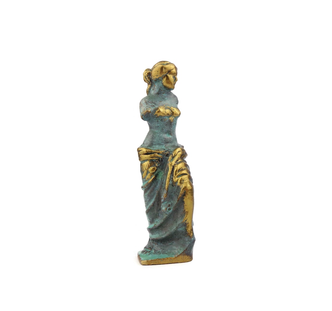 Venus De Milo Statue, Aphrodite of Melos Brass Figurine, Greek ...