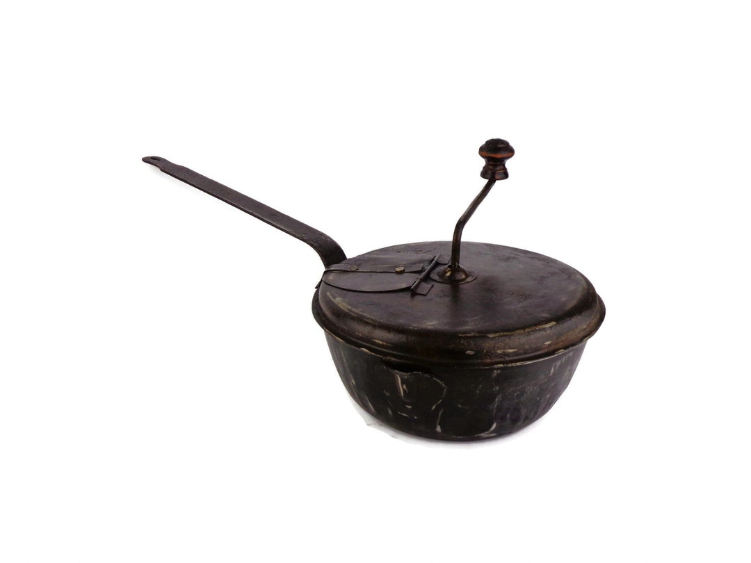 Antique Roasting Coffee Pot, 19th Century Roasting Coffee Pot France ...