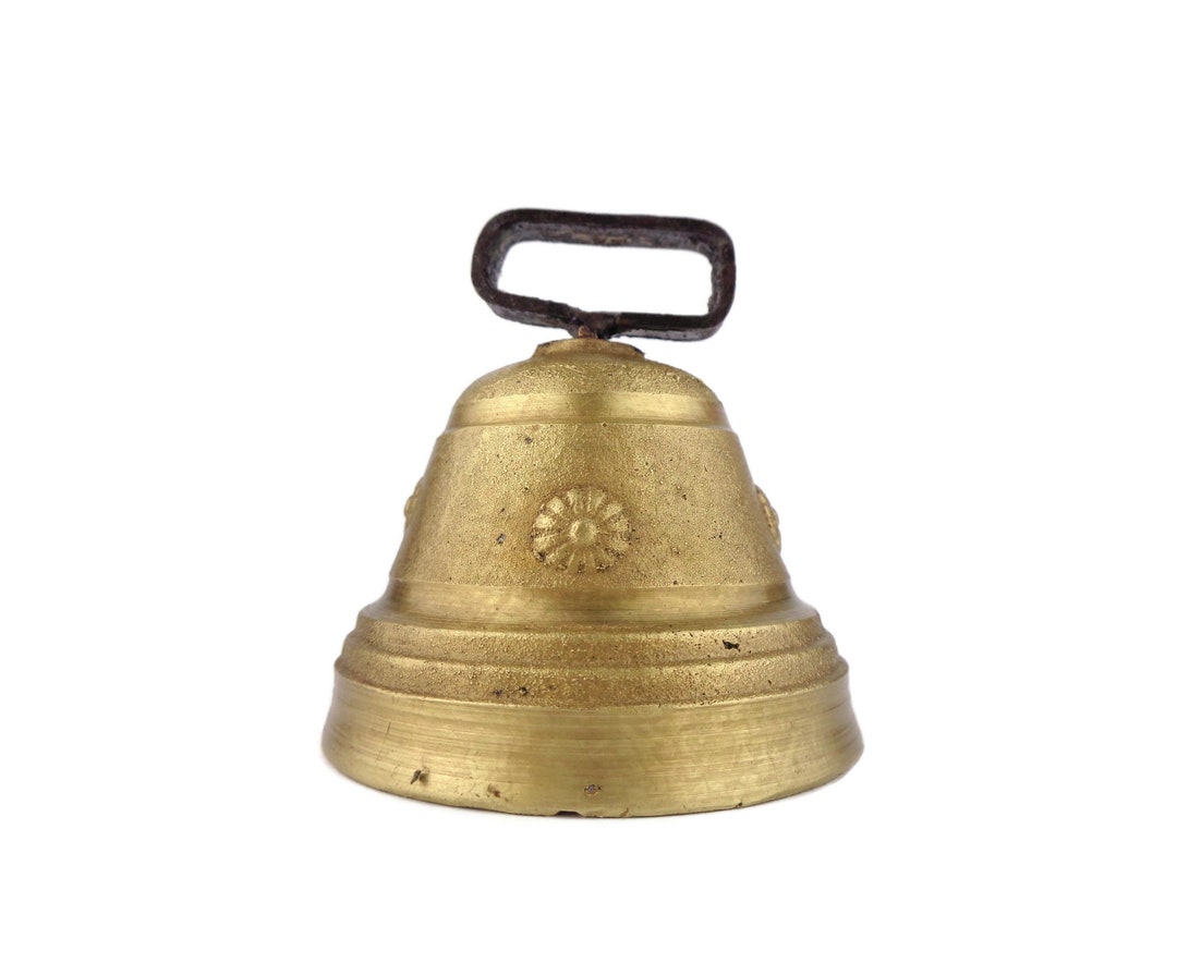 Antique Bronze Cow Bell, Classic Bronze Bell - Etsy
