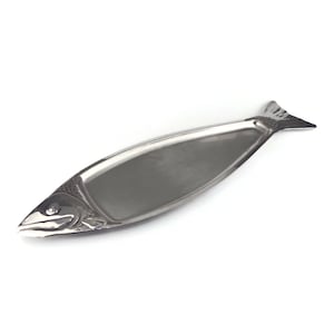 Vintage Fish Serving Tray, Large Fish Serving Plateau, Salmon Serving ...