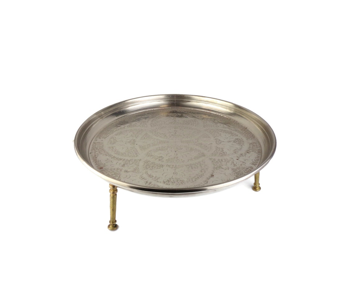 Antique Moroccan Table Tray Table Tray Morocco Moroccan - Etsy