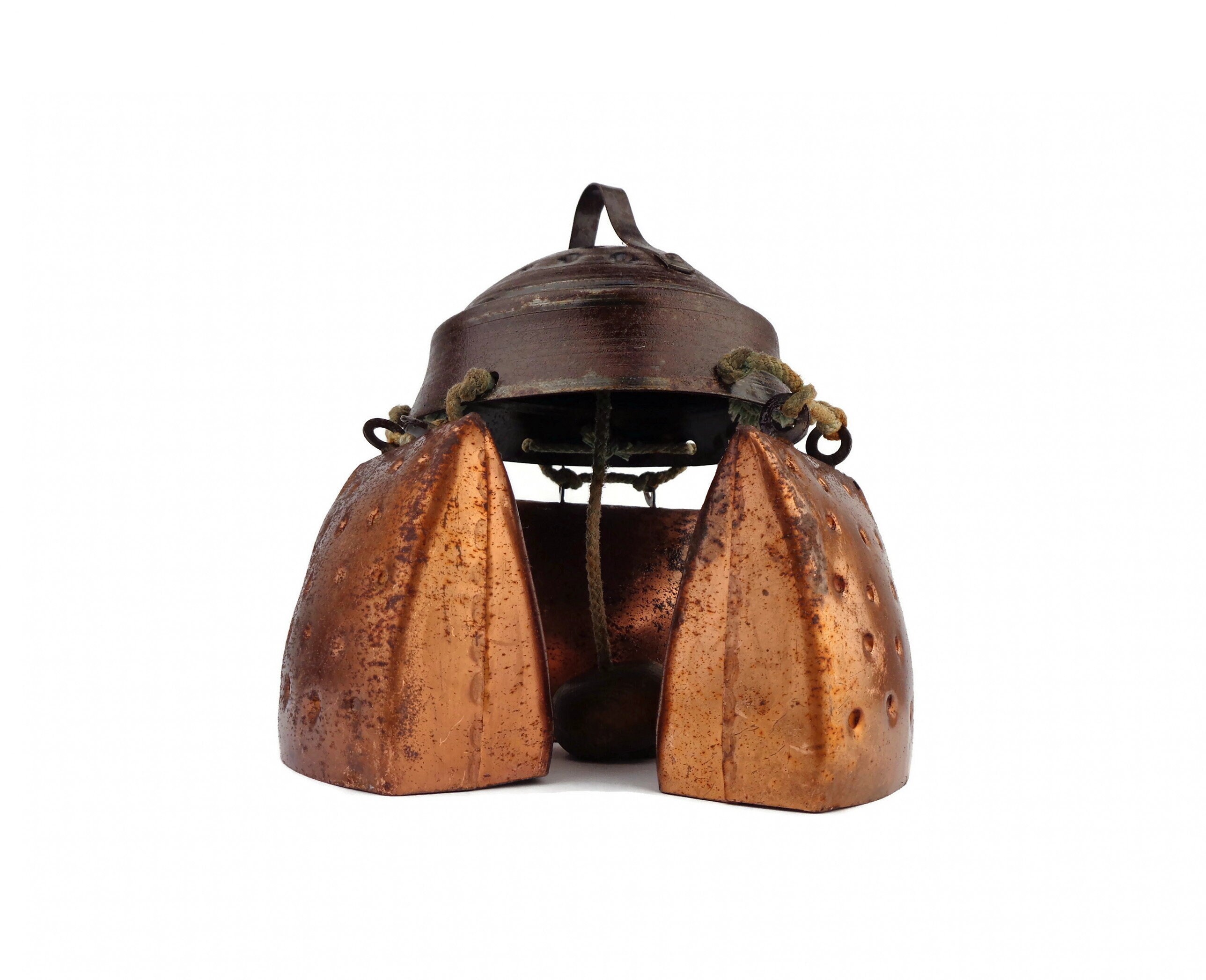 Antique Copper Door Bells Set Vintage Copper Door - Etsy