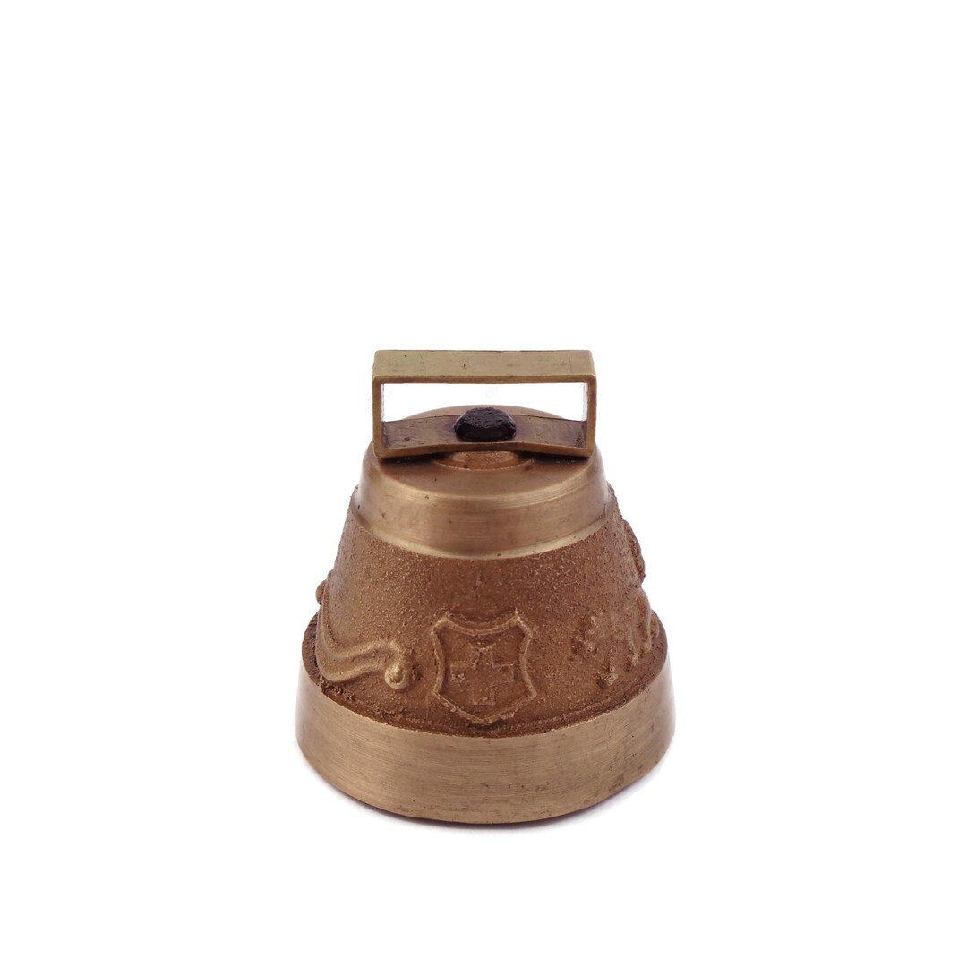 Antique Bronze Cow Bell, Classic Bronze Bell, Vintage Bell France ...