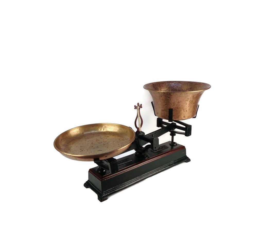 Antique Balance Scale France, French Balance Scale 10 Kg - Etsy