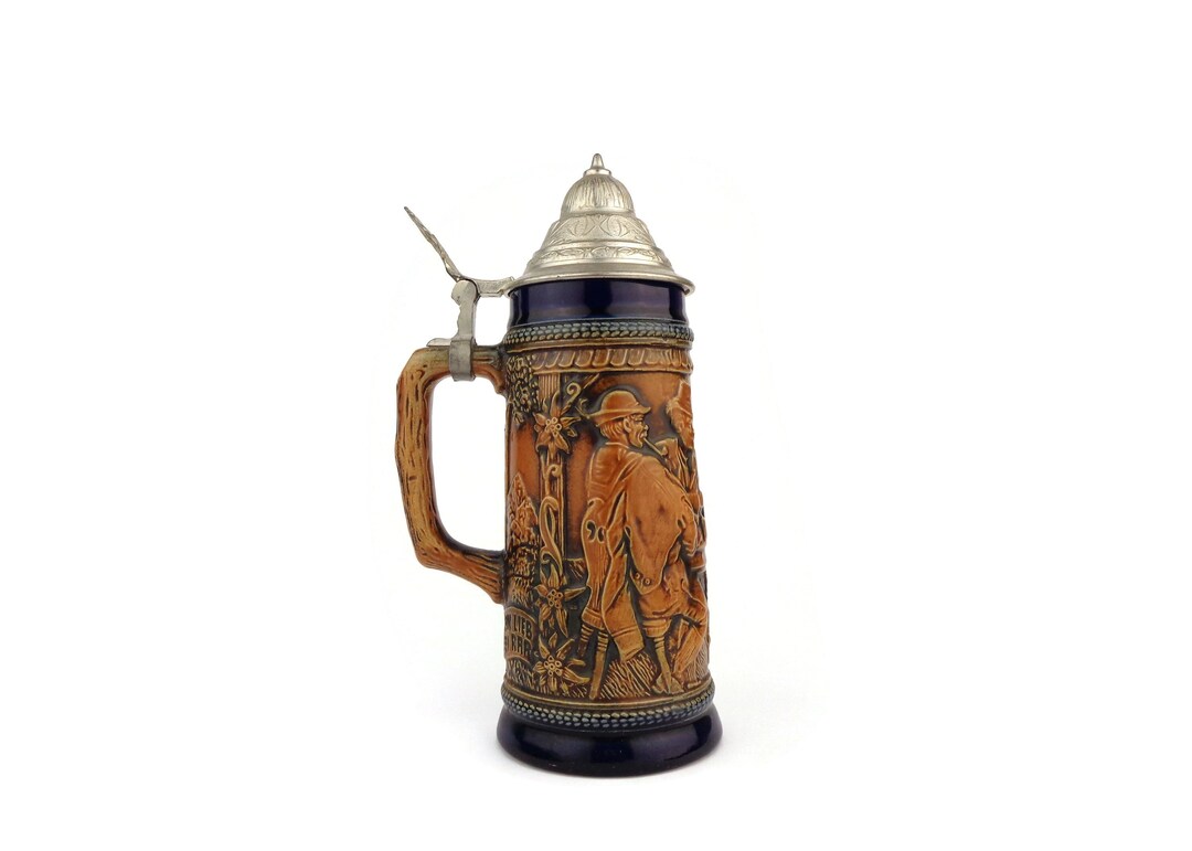 Original Gerzit German Beer Stein, Octoberfest Mug, Vintage Beer Stein ... Original Gerzit German Beer Stein, Octoberfest Mug, Vintage Beer Stein ...