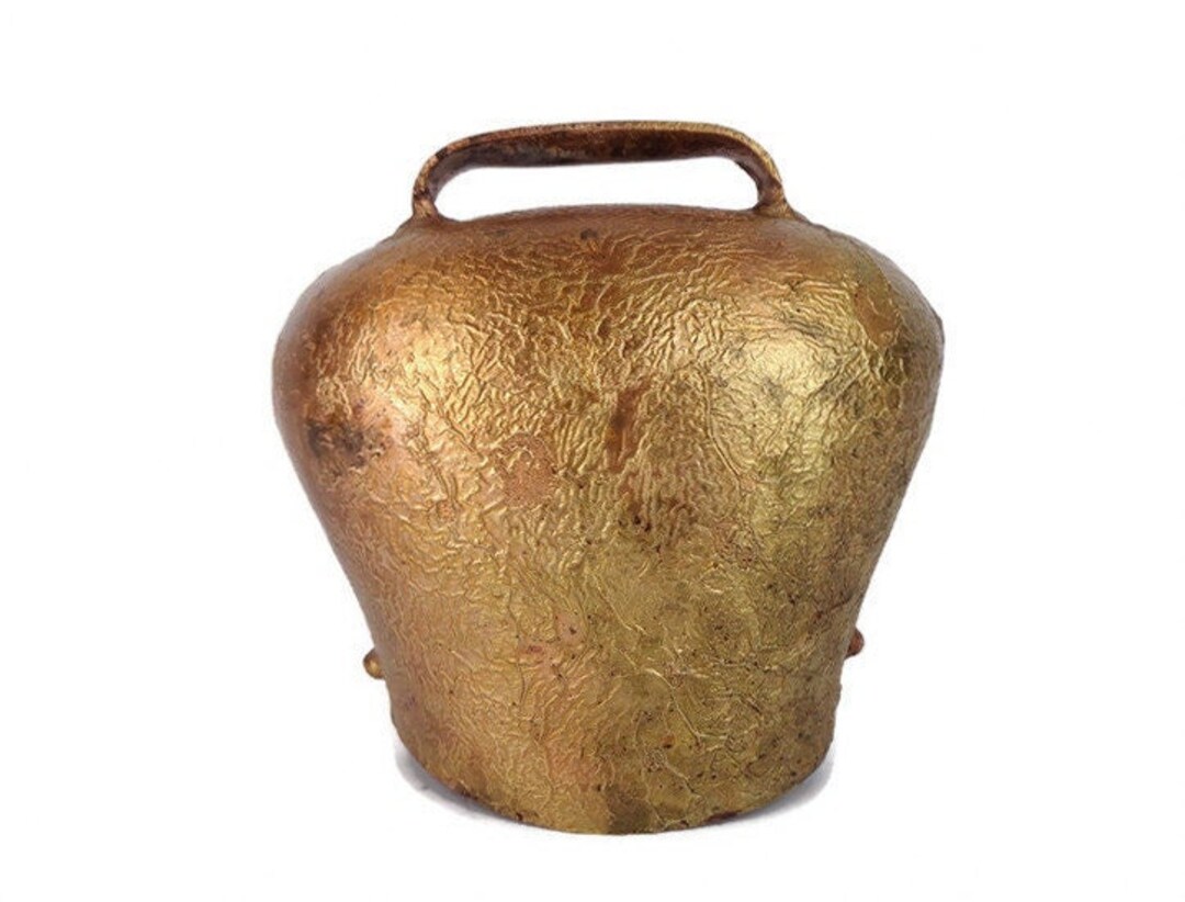 Antique Cow Bell, Vintage Cow Bell, Brass Cow Bell - Etsy