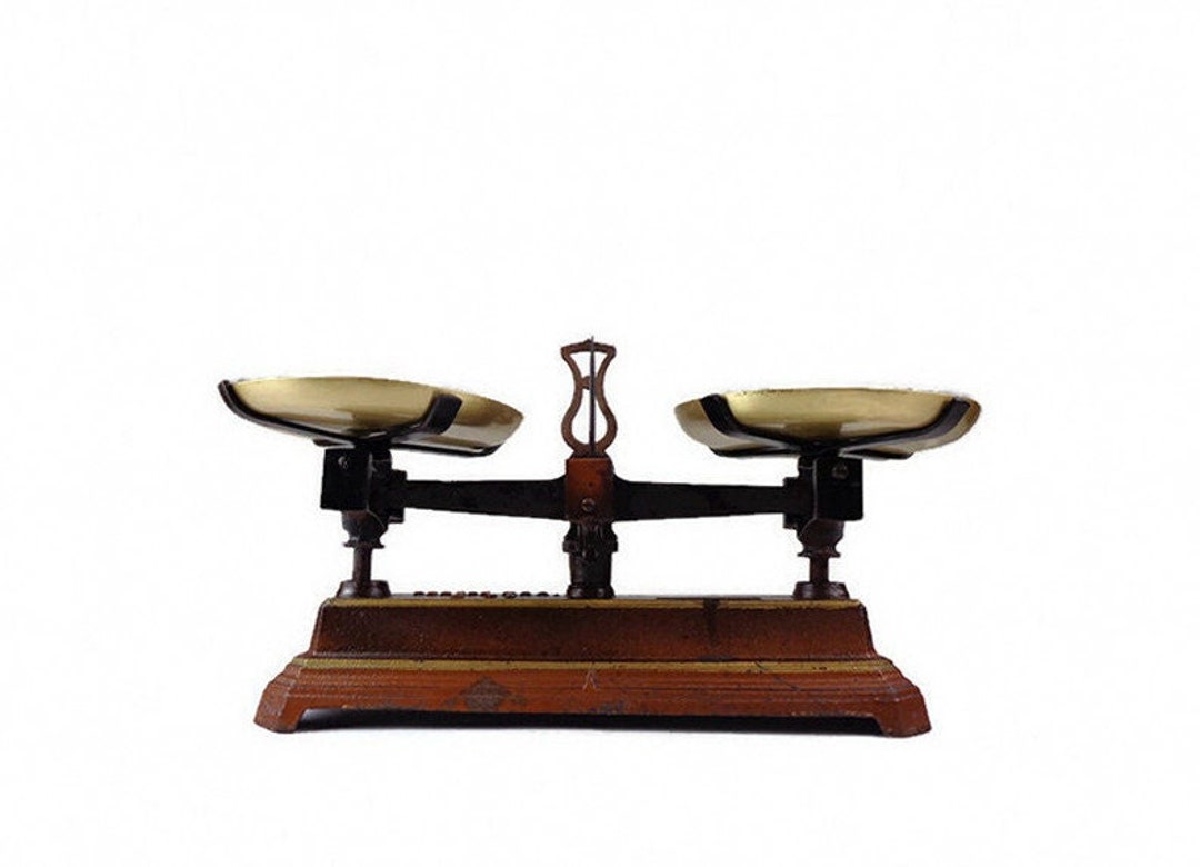 French Balance Scale Antique Balance Scale France Vintage - Etsy